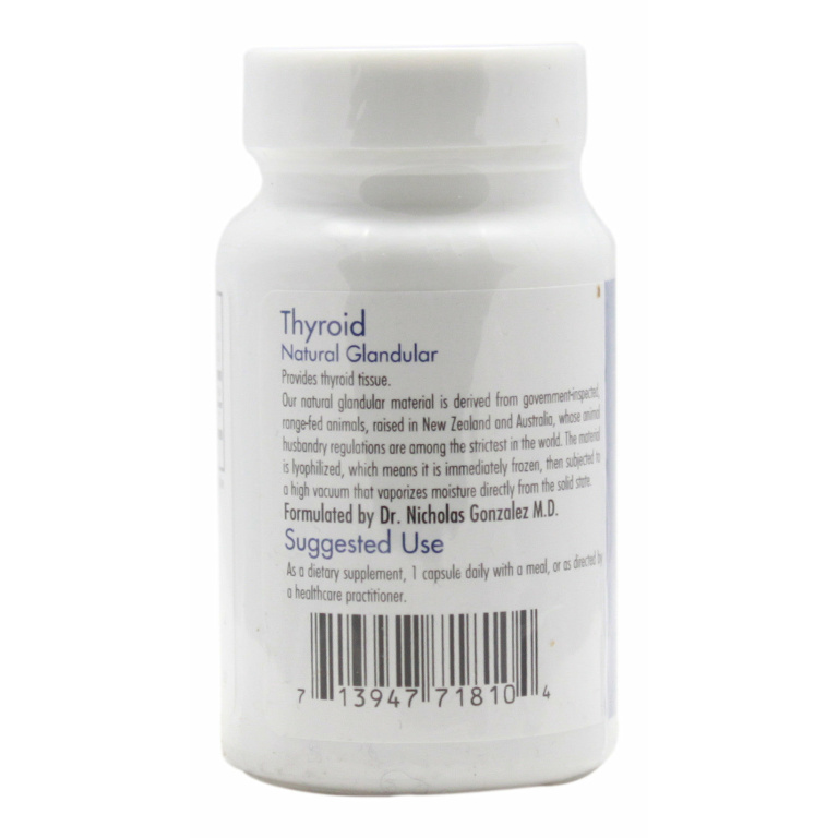 Thyroid Glandular Supplement | Natural, Tested for Heavy-Metals