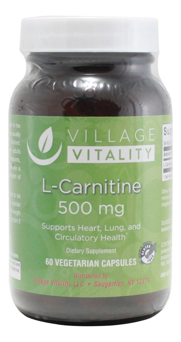 L-Carnitine 500 mg - 60 Capsules