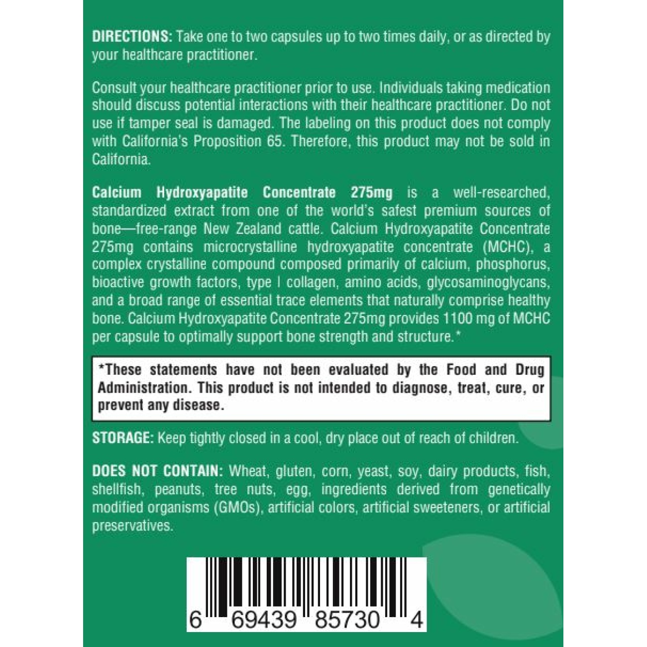 Top-Rated Calcium Hydroxyapatite Supplements | Bone Health