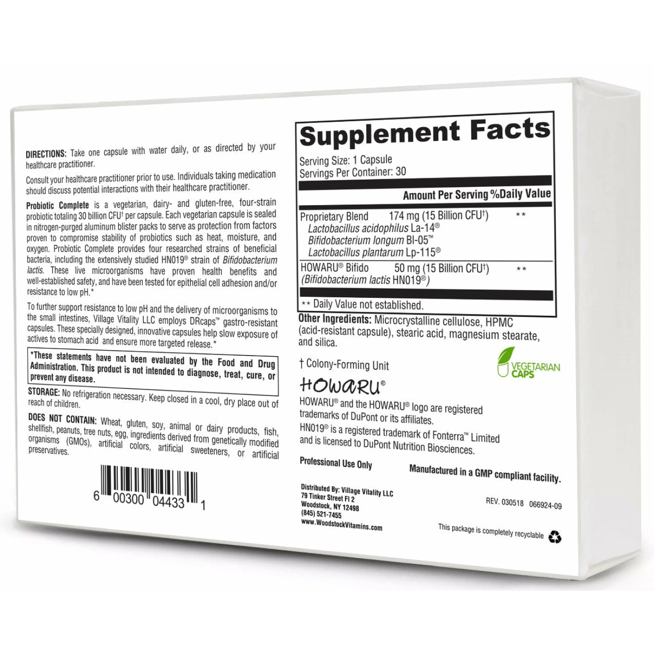 Probiotic Complete | 4 Science-Backed Strains for Gut Health